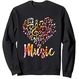 Amazon.com: Musician Gift Musical Instrument Music Notes Treble Clef T ...