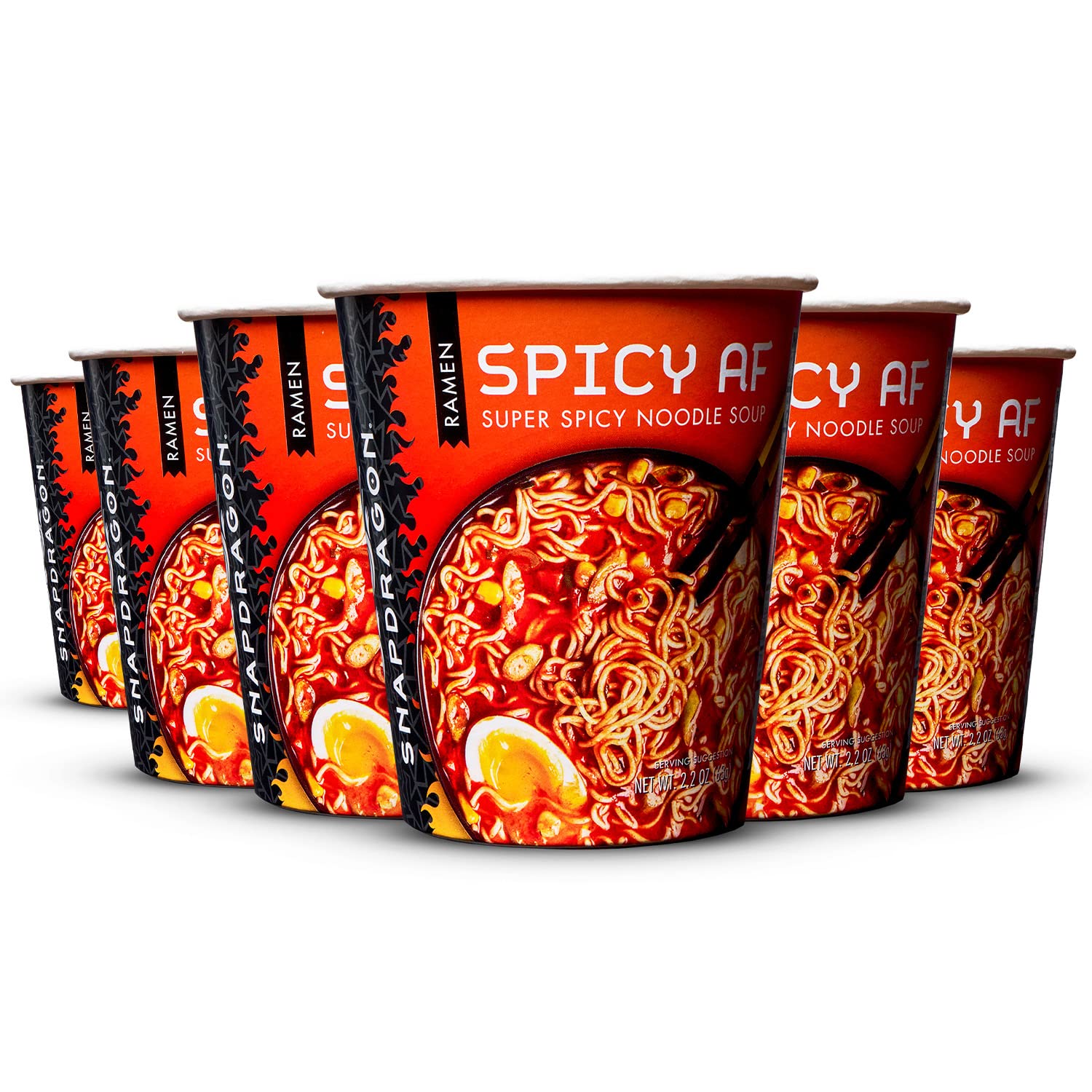 Mua Snapdragon Spicy AF Ramen Cup Noodles - 6 Pack Instant Ramen Bowl ...