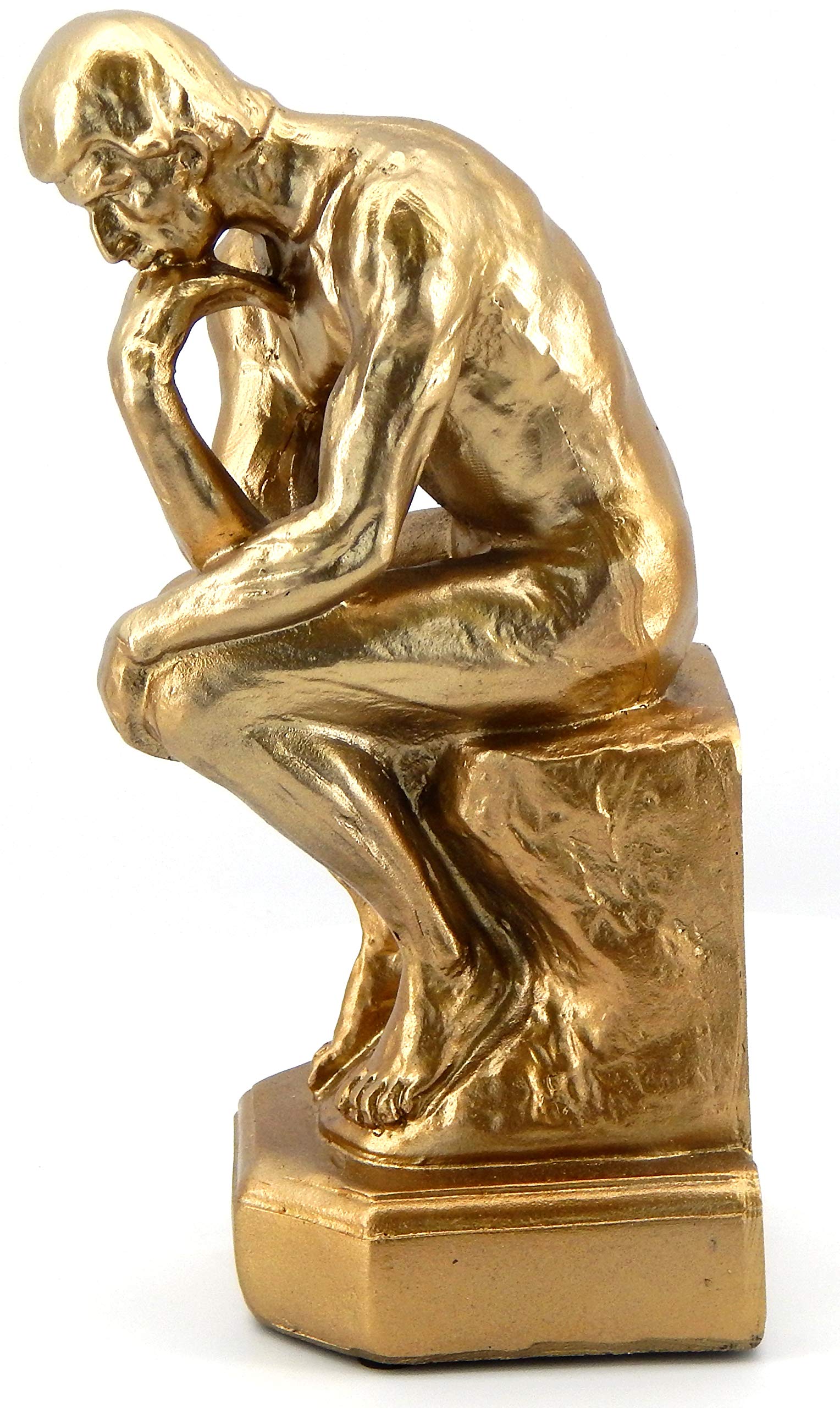 Mua Bellaa 25587 Rodin Thinker Statue Bronze Golden 9" Inch Sculpture ...