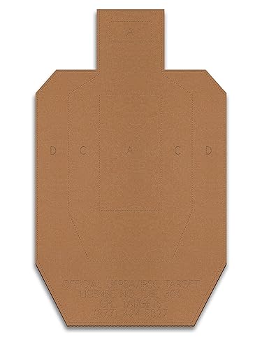 Official USPSA/IPSC Cardboard Targets, Competition Torso Target ...