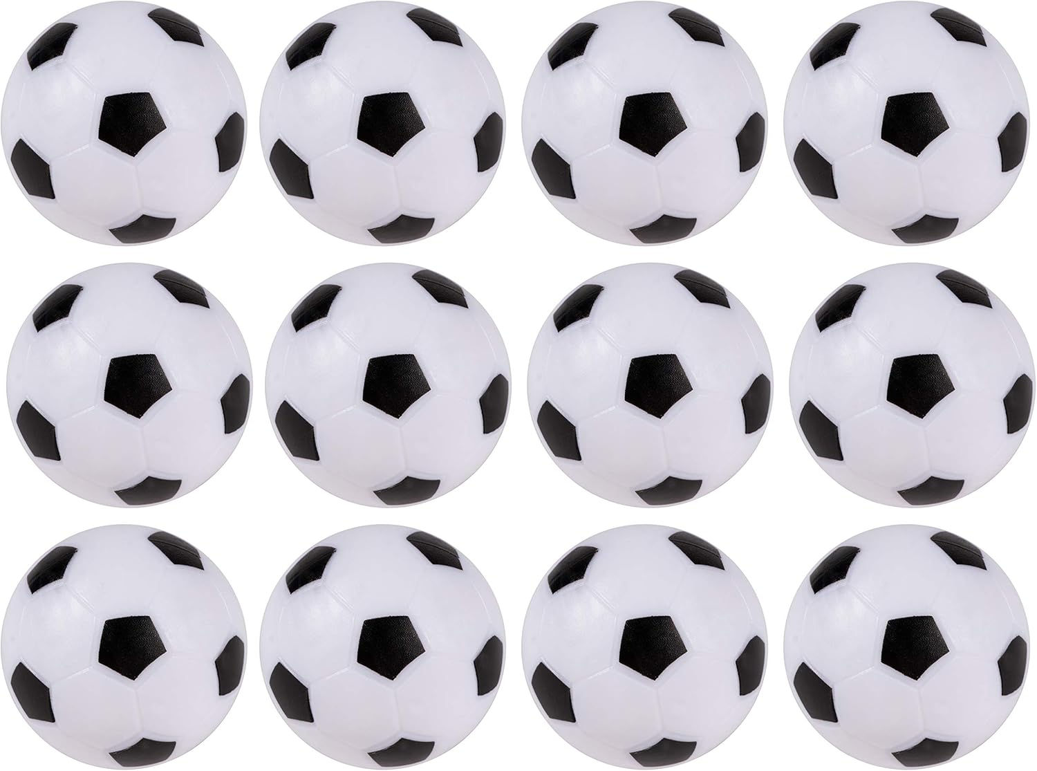 12-pack Foosball Balls Mini Table Footballs Replacements – Official ...