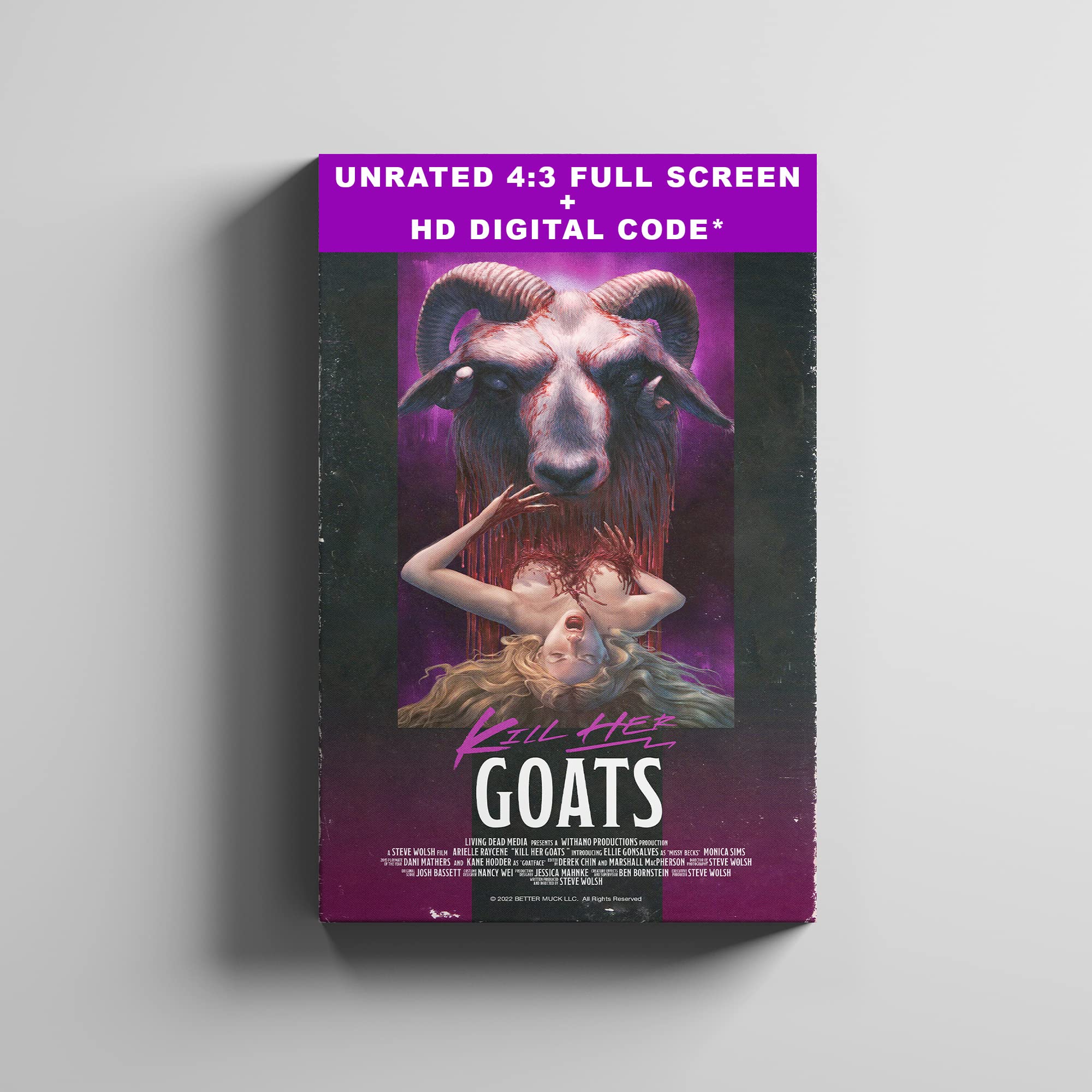Kill Her Goats (VHS Book Box Edition) + HD Digital Code on Galleon ...