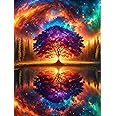 Amazon.com: Generic Tree Diamond Art Painting Kits for Adults, Round ...