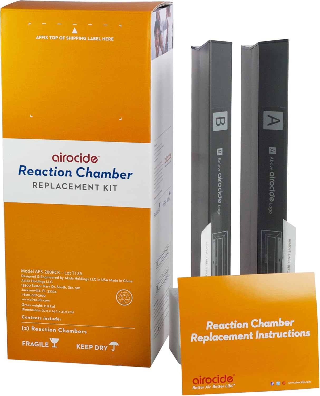 Airocide Reaction Chamber Replacement Kit, for APS-200: Amazon.co.uk ...