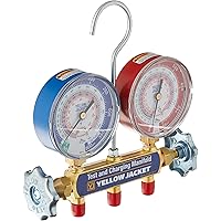 Yellow Jacket 42006 Series 41 Medidor con válvula de 3-1/8" (7.9 cm ...