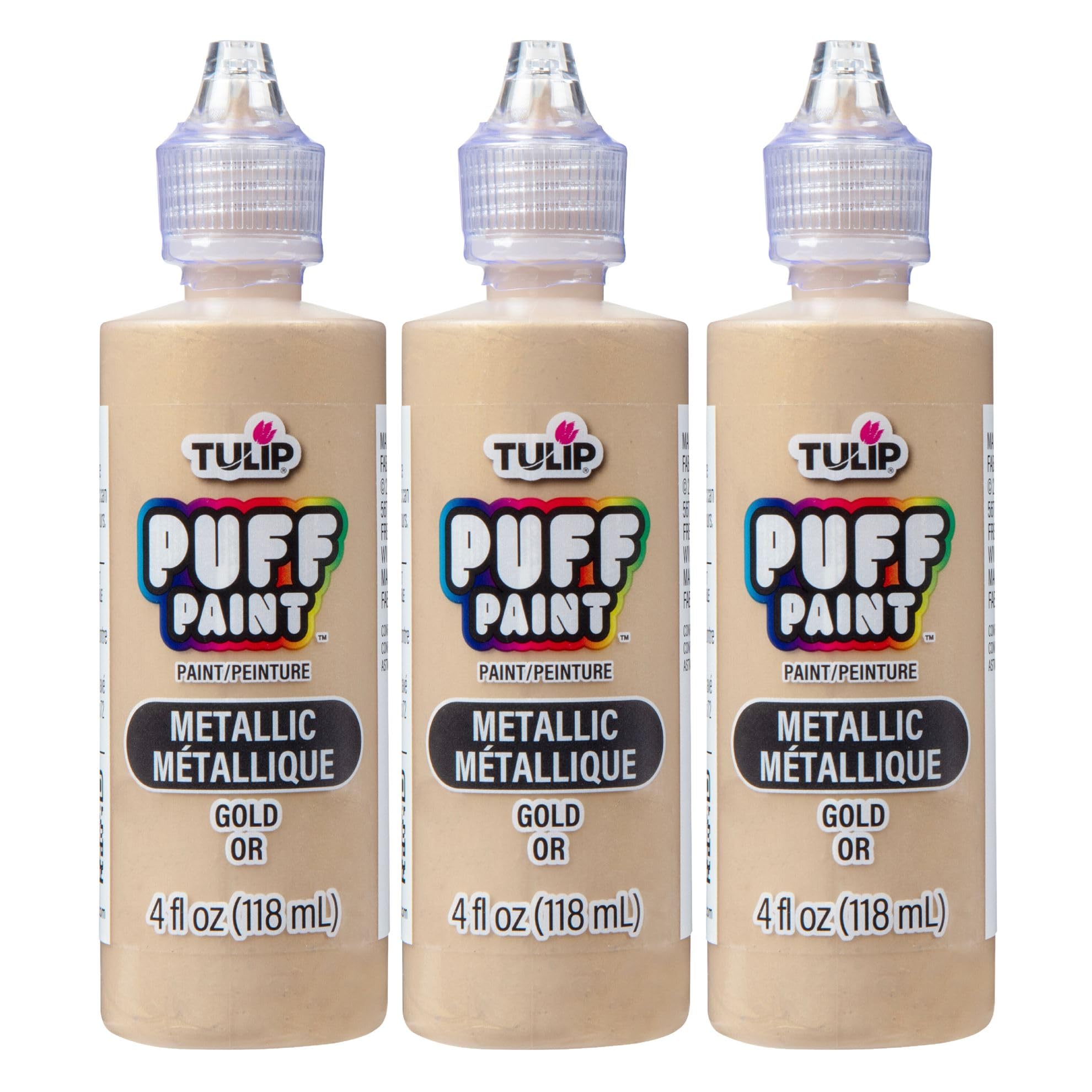 Mua Tulip Puff Fabric Paint Metallic Finish, Permanent Craft Paint for ...