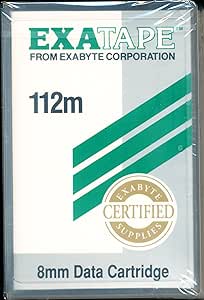 Amazon.com: Exabyte 5/10GB 8MM 112M Mp Data Cartridge for Eliant Drives ...