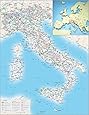 Amazon.com: Gifts Delight Laminated 24x31 Poster: Maps of Italy ...