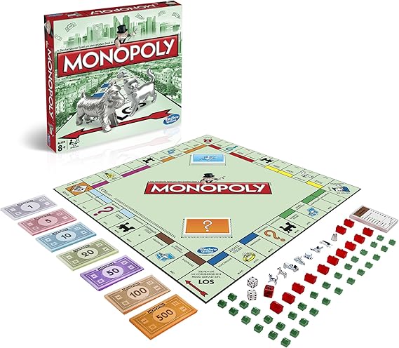 Hasbro Gaming – Monopoly German version multicoloured: Amazon.co.uk ...