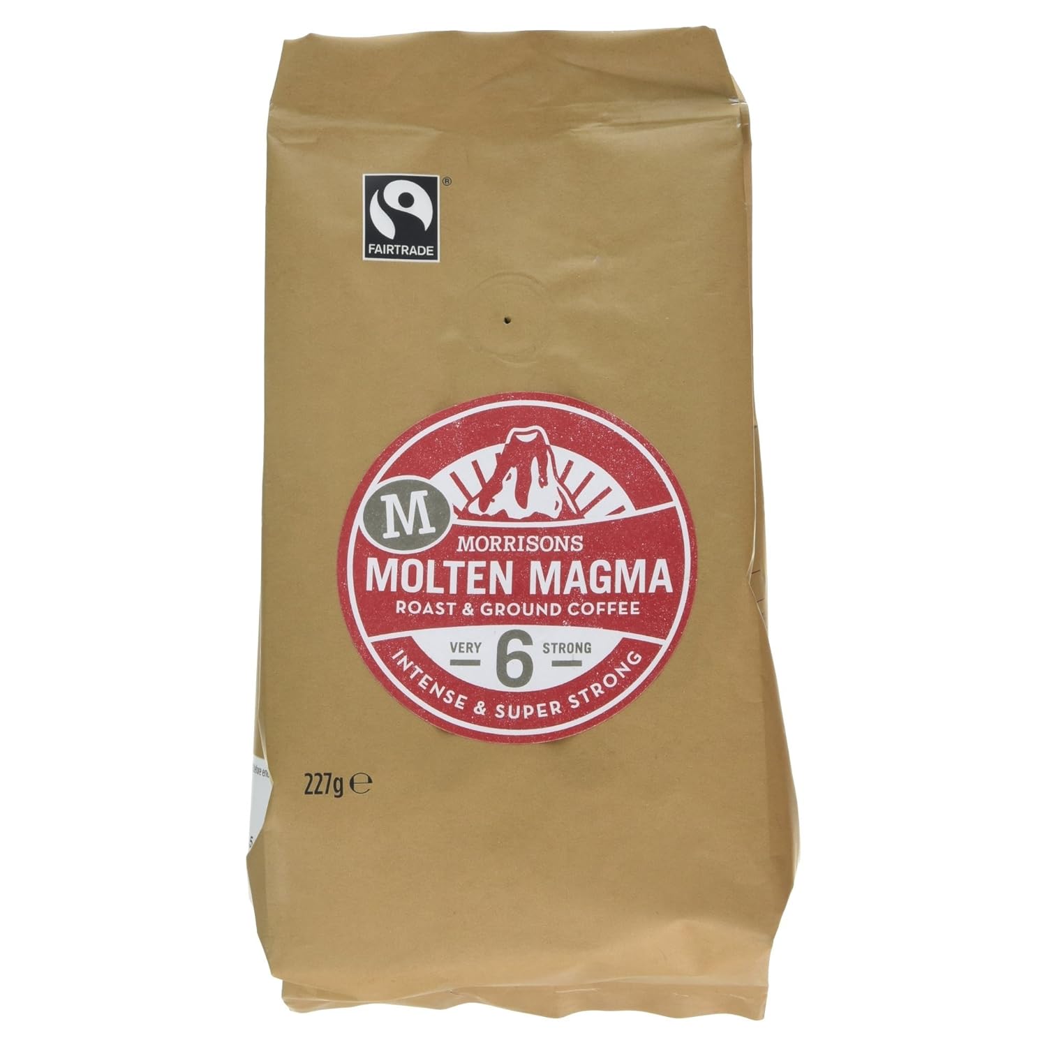 Morrisons Molten Magma Roast and Ground Coffee, 227g: Amazon.co.uk ...