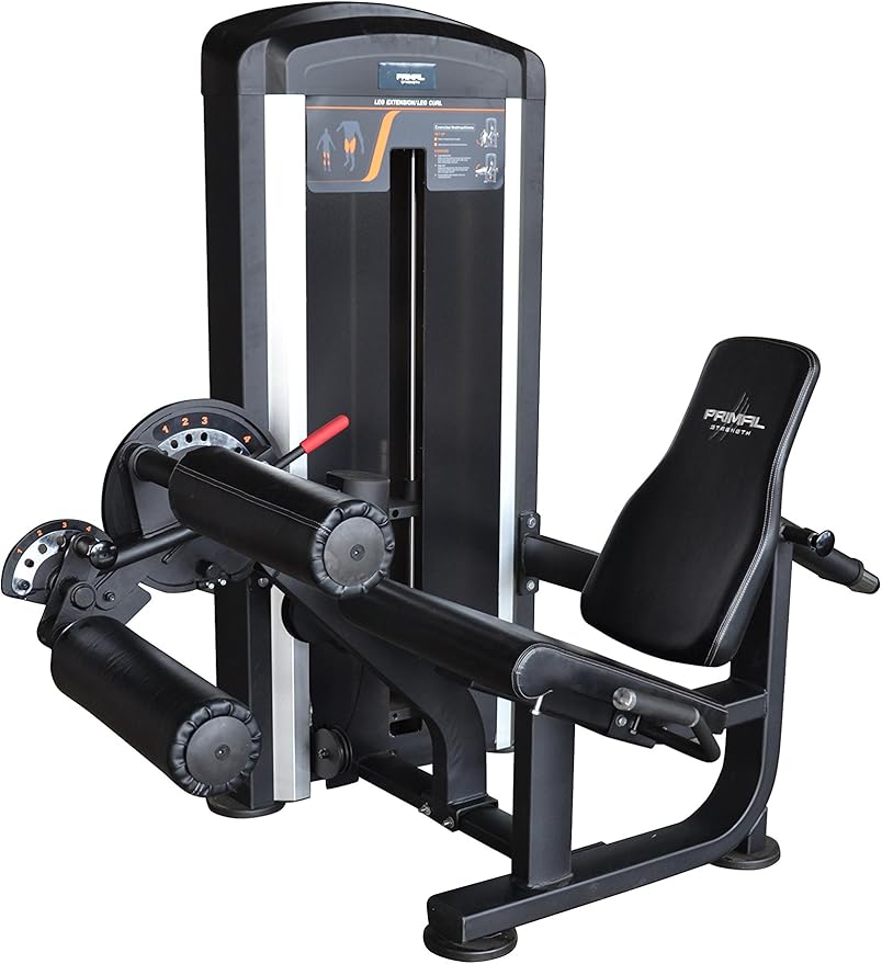 Primal Strength Dual Leg Extension/Leg Curl Selectorised Machine ...