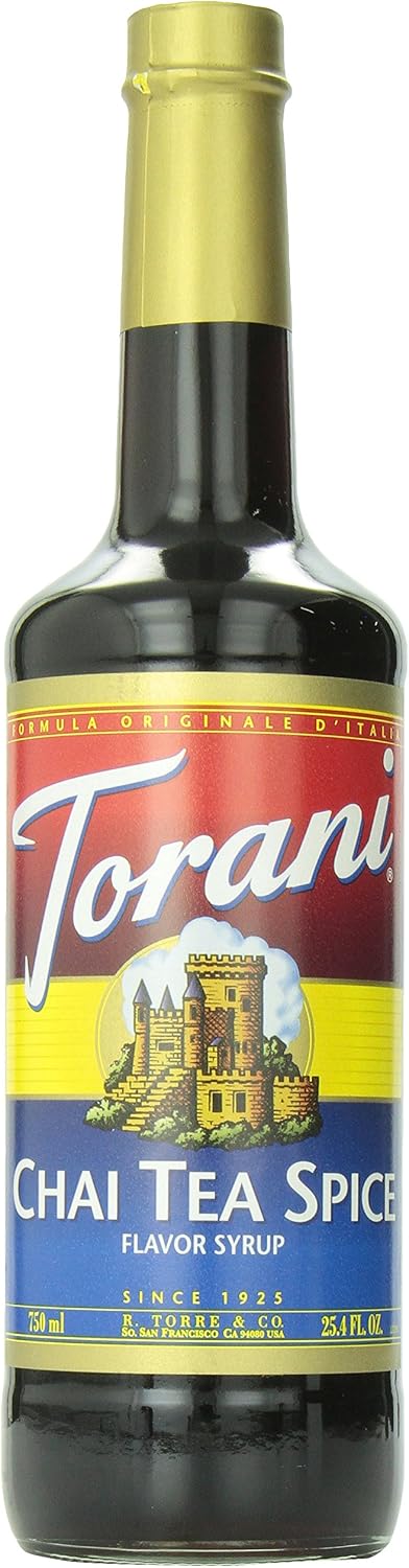 Torani Chai Tea Spice Flavour Syrup 750 Milliliter: Amazon.ca: Grocery