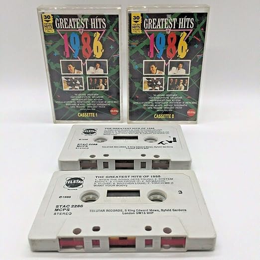 The Greatest Hits of 1986 - cassette 1: Amazon.co.uk: CDs & Vinyl