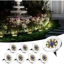 Lumiere Piscine Hors Terre SOLPEX 8 Pack Solar Pool Lights - Waterproof ...