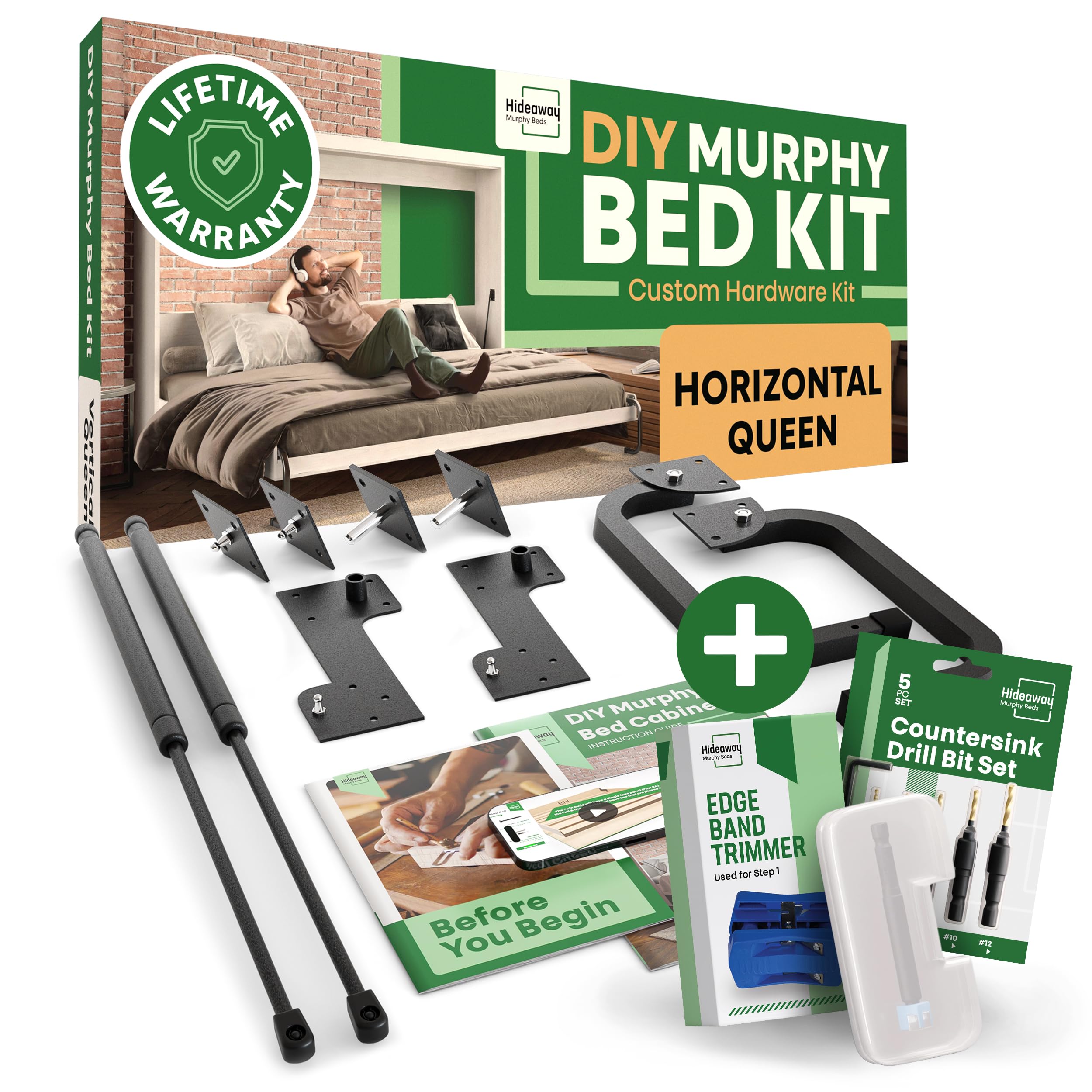 Mua DIY Murphy Bed Kit Queen | Murphy Bed Hardware Kit Queen for Wall ...