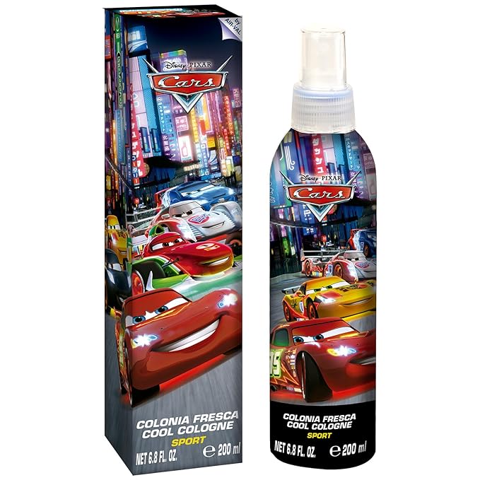 Amazon.com : Disney Pixar Cars for Kids Cool Cologne Sport Spray, 6.8 ...