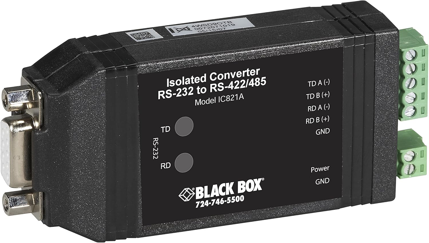 Amazon.com: Black Box Network Services Rs-232 to Rs-422/rs-485 ...