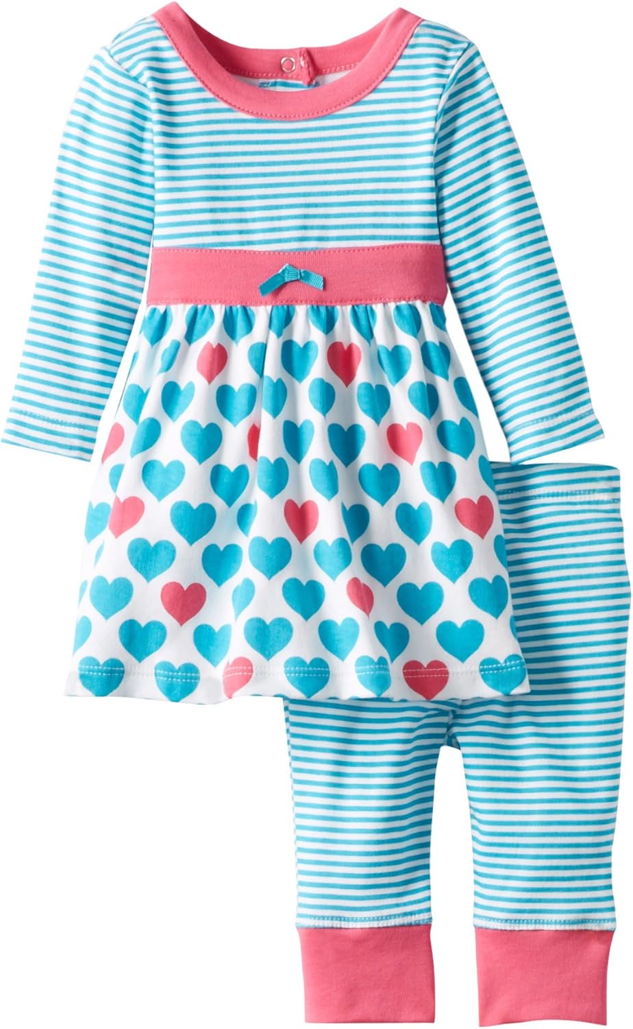Amazon.com: Offspring - Baby Apparel Girls Newborn Heart Dress With ...