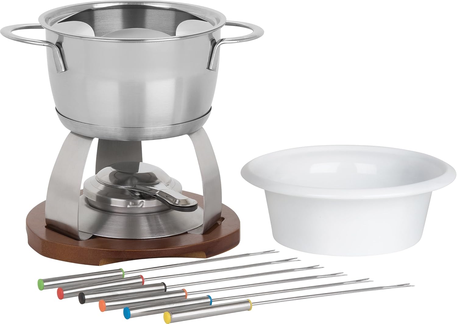 Amazon.com: Trudeau Chelsea 3-in-1 Fondue Set: Kitchen & Dining