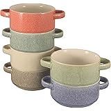 Amazon.com | Stacking Bowls with Handles, Set of 6: Cereal Bowls