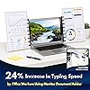 Note Tower Monitor Document Paper Holder for Typing | Clips to Laptops ...
