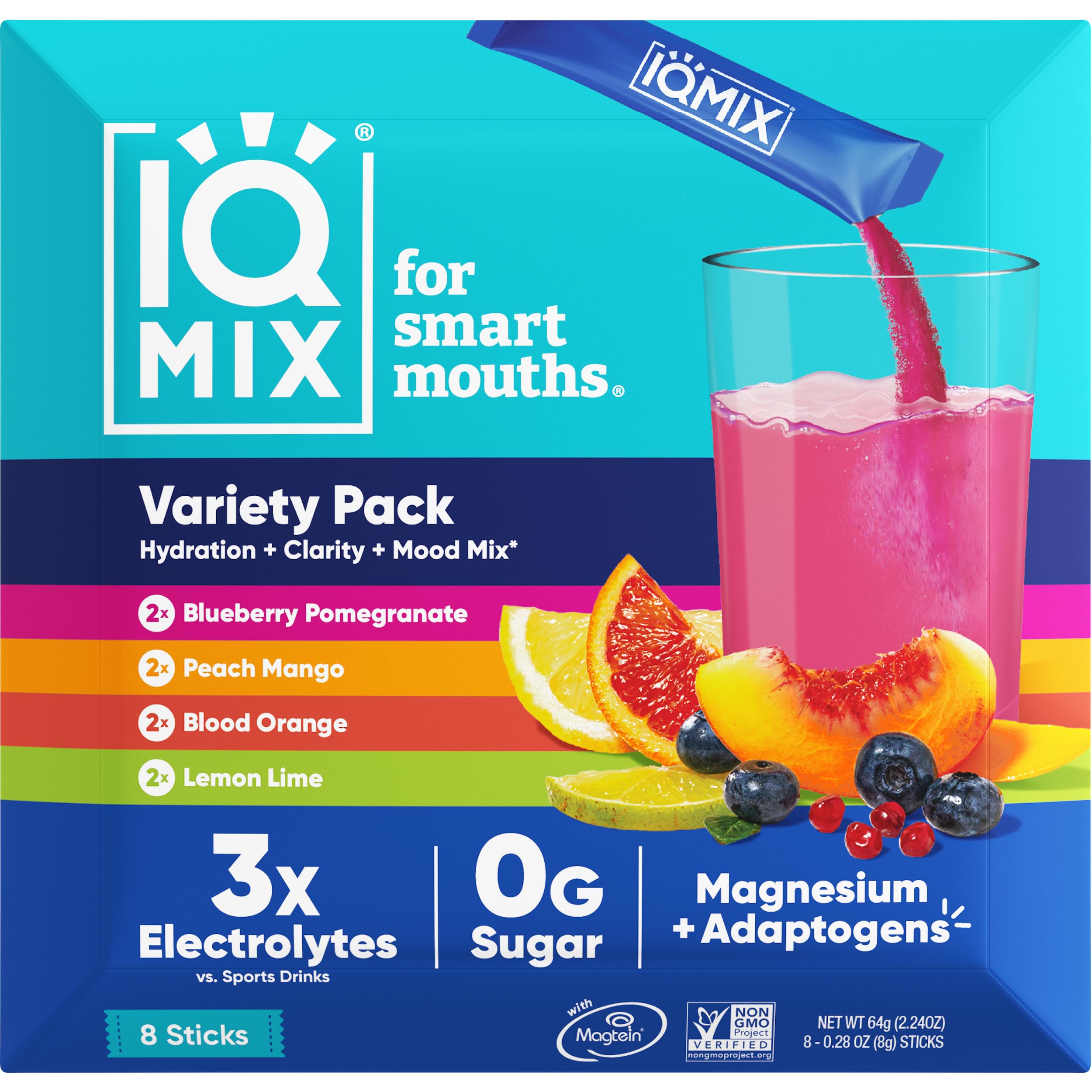 Mua IQMIX Sugar Free Electrolytes Powder Packets - Hydration Supplement ...