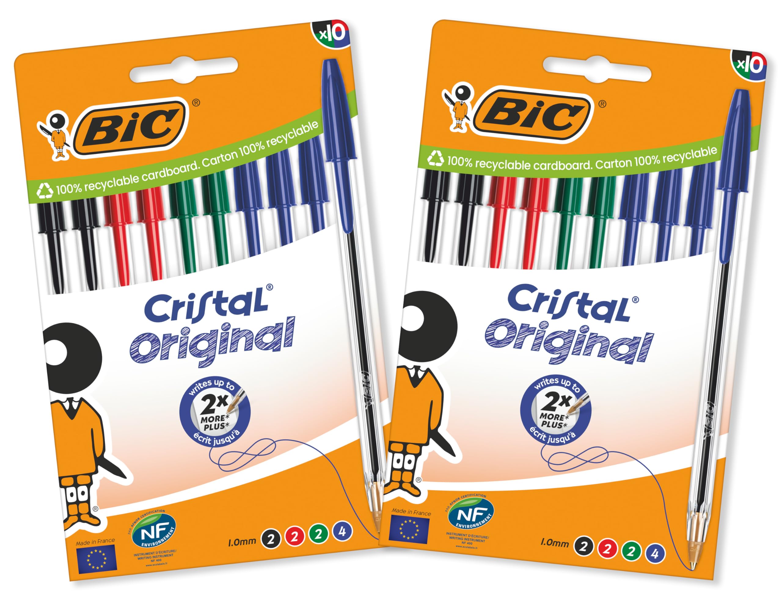 Mua Bic Cristal Original Ballpoint Pens Medium Point (1.0 mm) â ...