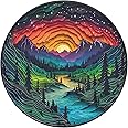 Amazon.com: Magic Forest Puzzles for Adults 1000 Pieces, Nature Round ...