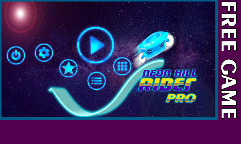 Neon Hill Rider Pro | New neon Rider game | Best game:Amazon.com ...