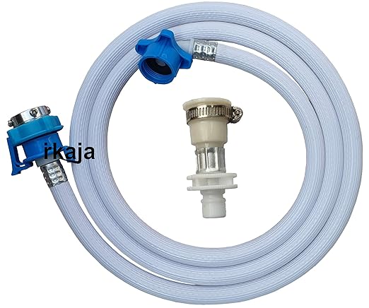 Irkaja 10 Meter PVC Flexible Washing Machine Water Inlet/Inflow Hose ...