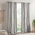Amazon.com: INK+IVY Imani 100% Cotton Single Panel Curtain Tufted ...
