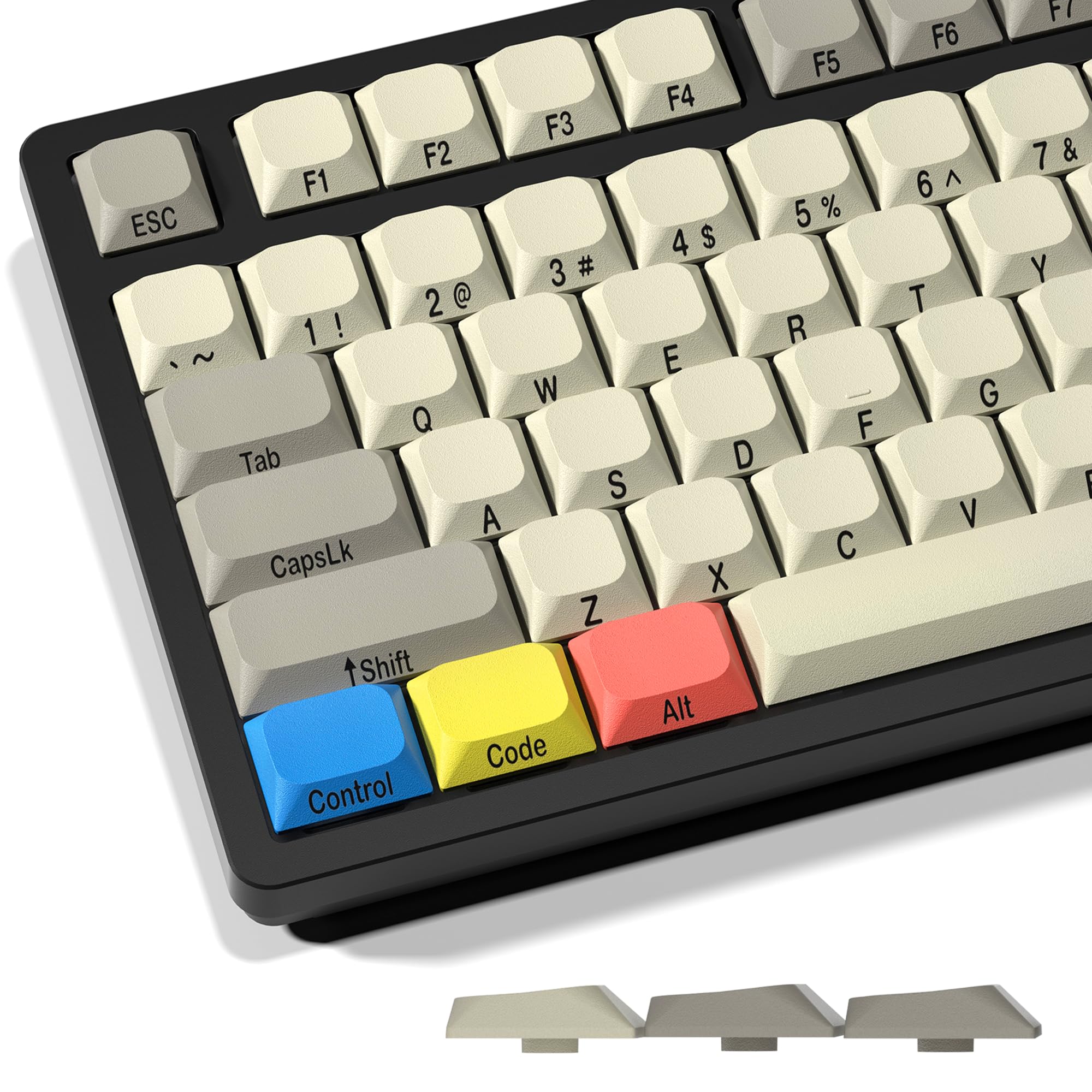 Mua Low Profile Keycaps,XVX Side Printed PBT Custom Keyboard Keycaps 75 ...