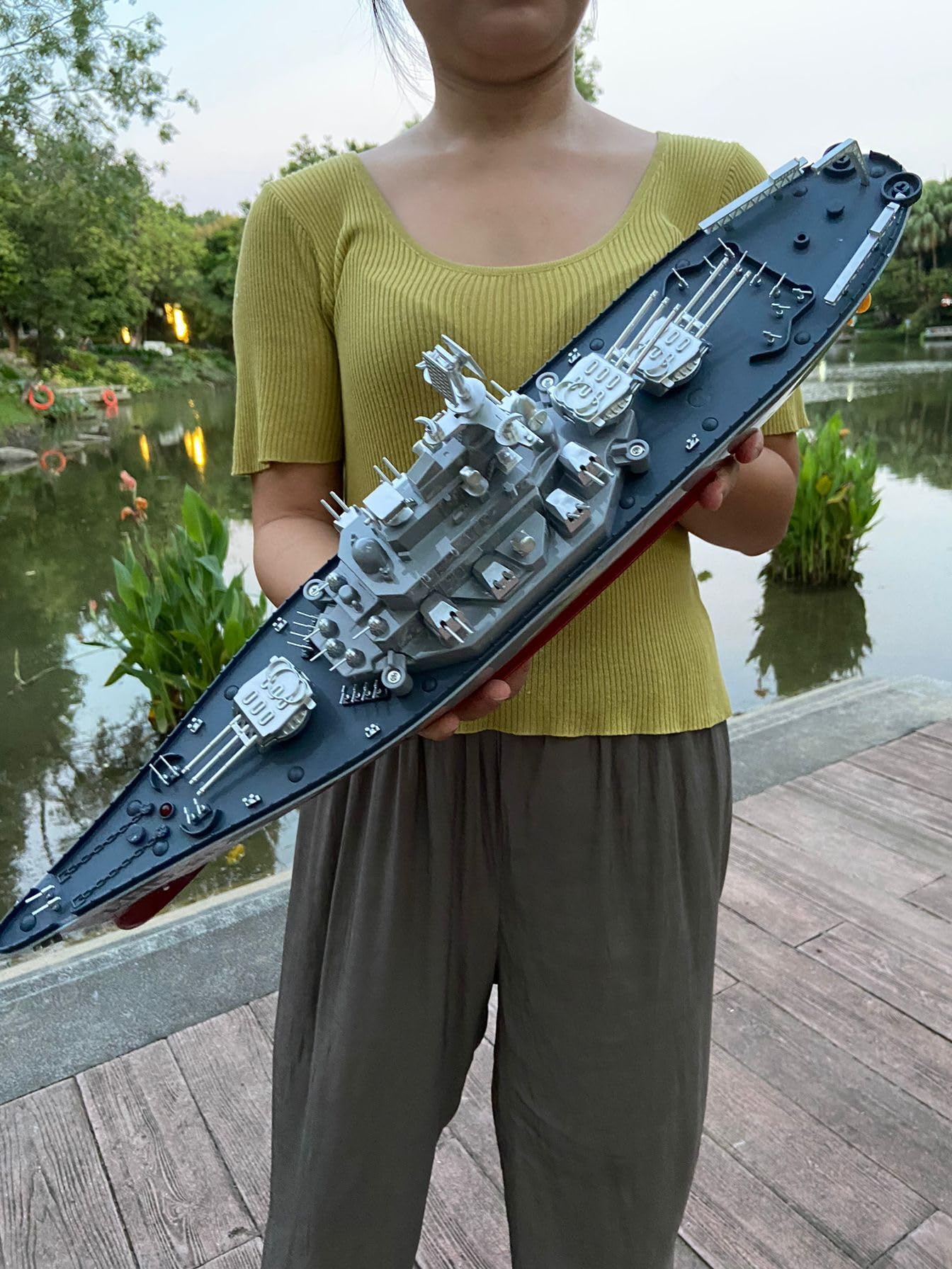 Mua SOWOFA Large Remote Controlled Battleship 61 cm, Large Retro Ship ...