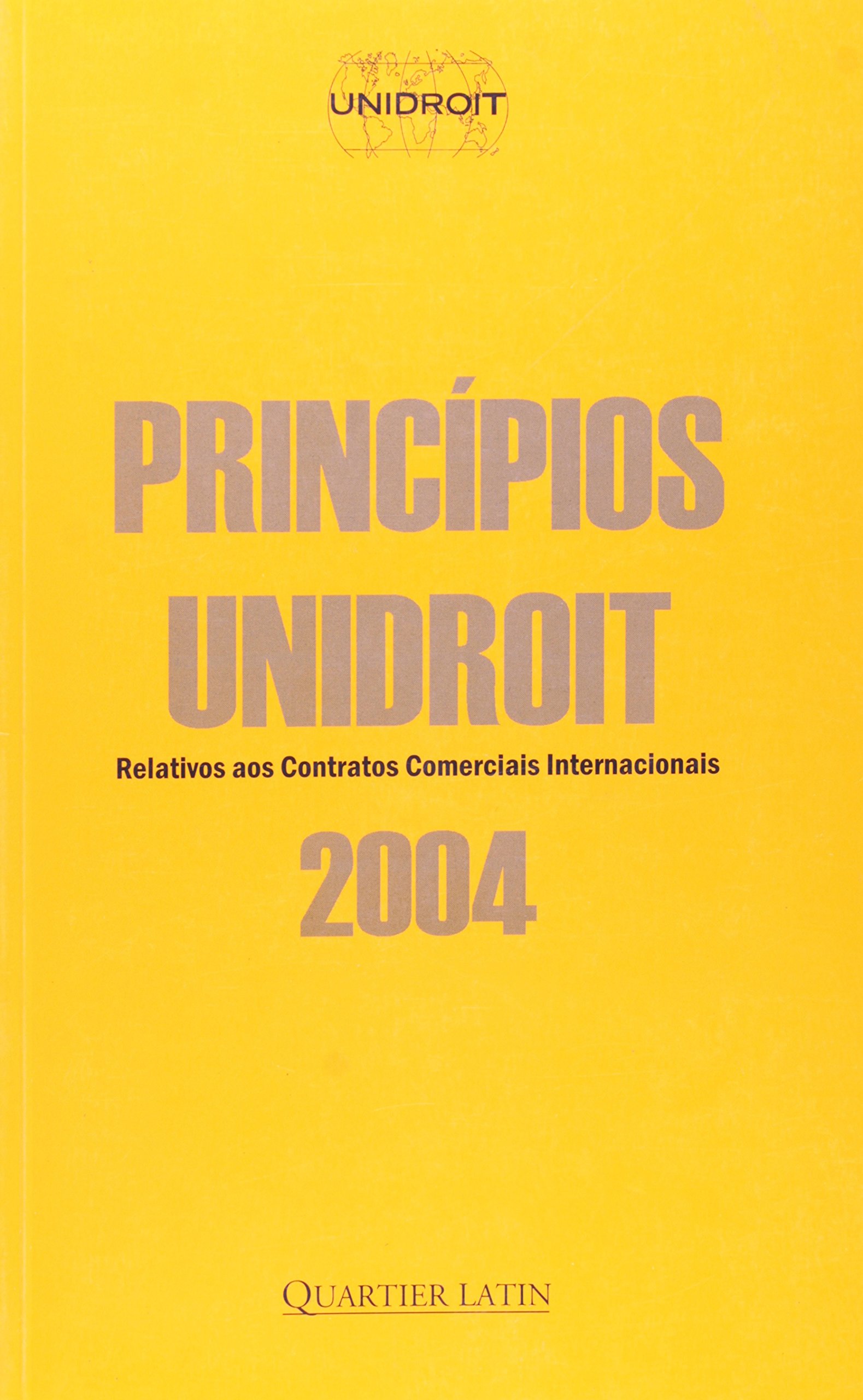 Princípios Unidroit 2004 PDF Villela João Baptista