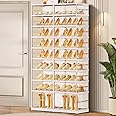 Amazon.com: CIMLORD 9-Tier Foldable Shoe Rack for Closet Entryway 18 ...