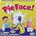 Amazon.com: Hasbro Gaming Pie Face Game | Whipped Cream Family Board ...