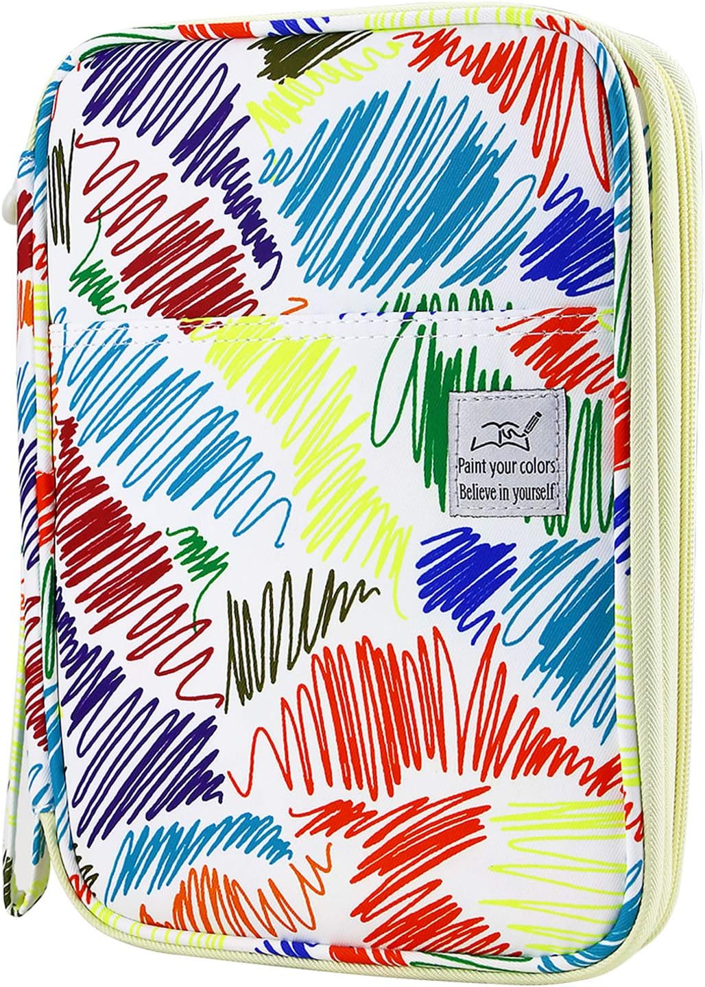 YOUSHARES 192 Slots Colored Pencil Case, Large Capacity Pencil Holder ...