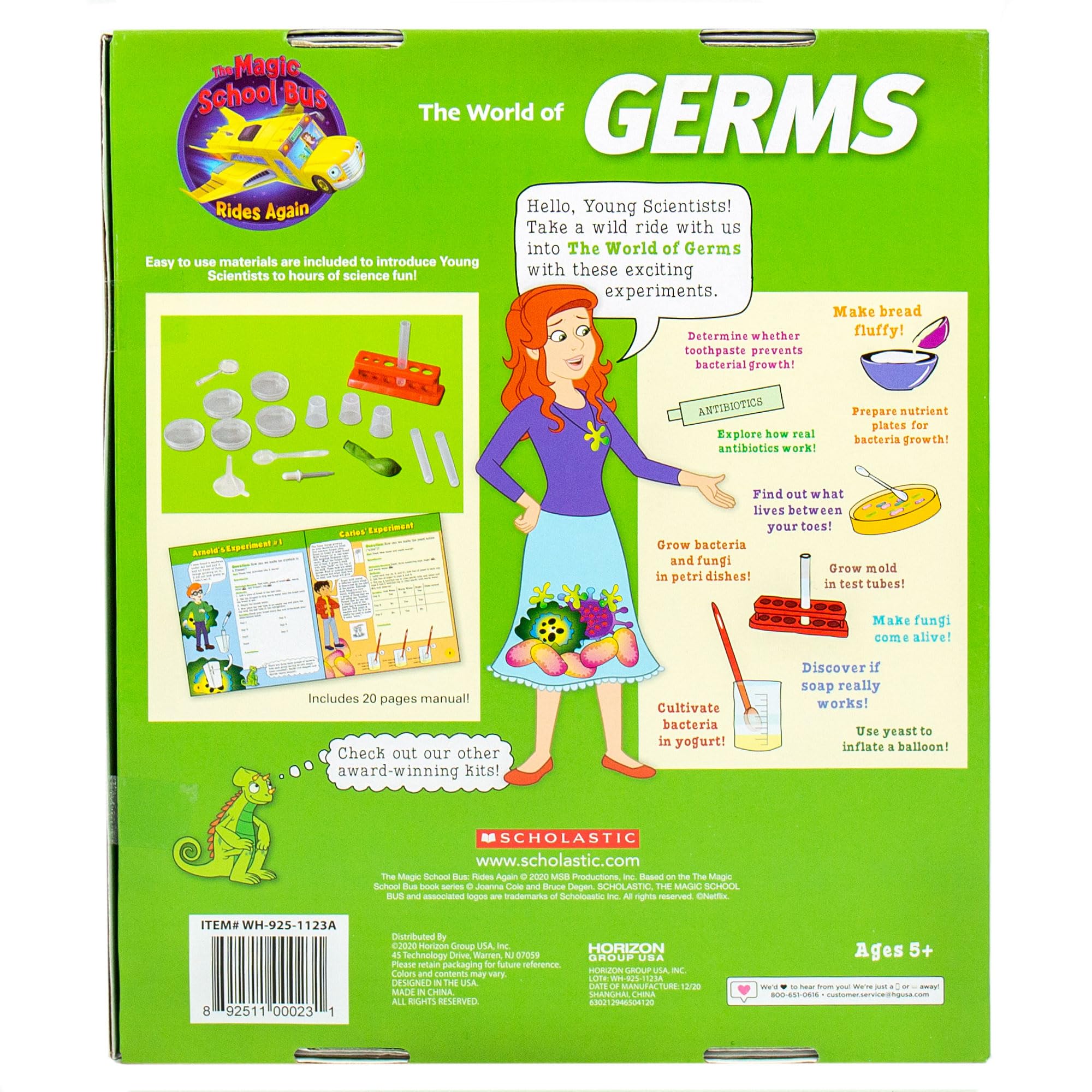Mua The Magic School Bus Rides Again: The World of Germs By Horizon ...