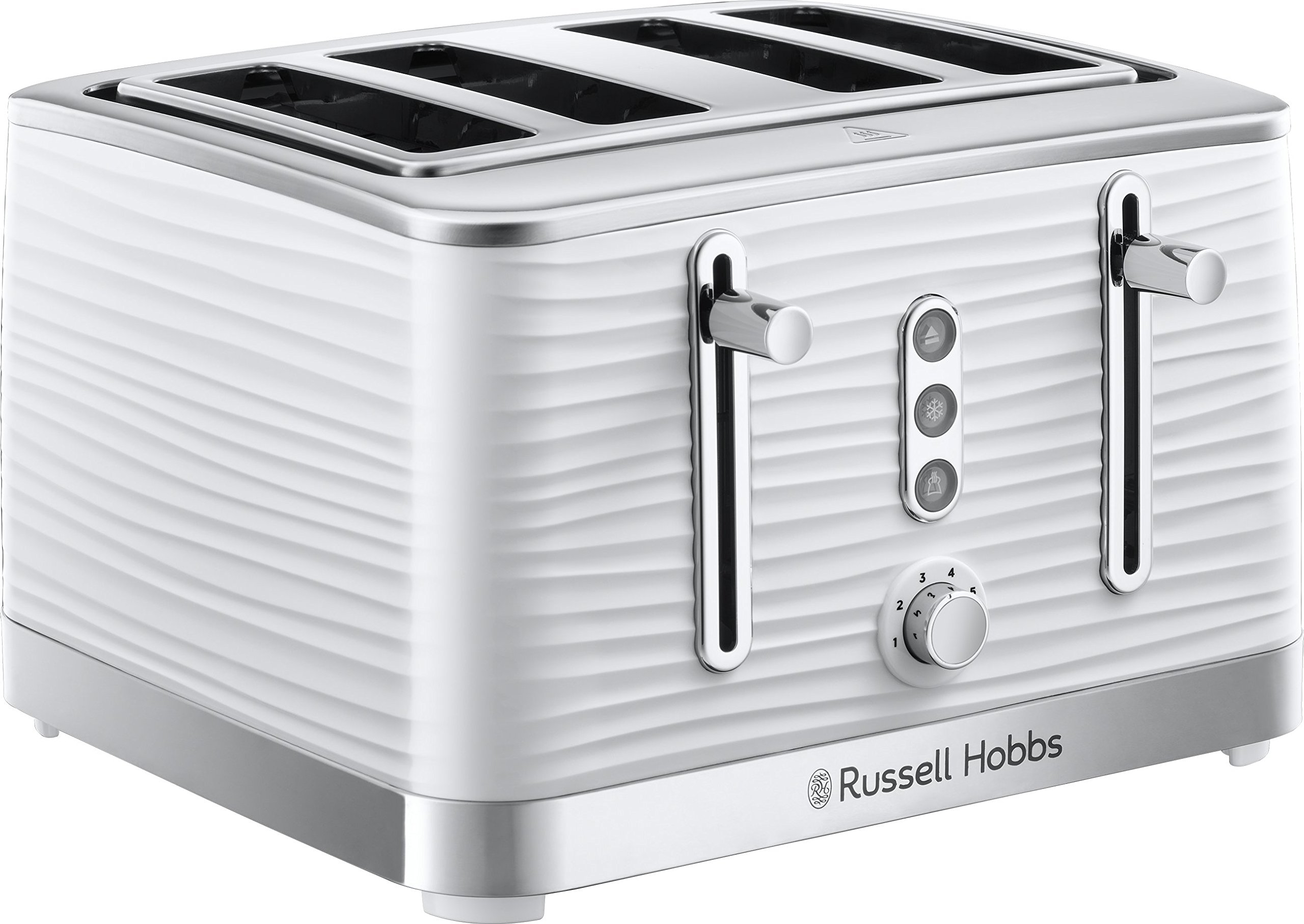 Russell Hobbs Inspire 4 Slice Toaster (Extra wide slots, High lift ...