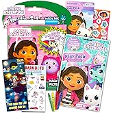 Amazon.com: Gabby's Dollhouse Coloring and Activity Books Bundle with ...