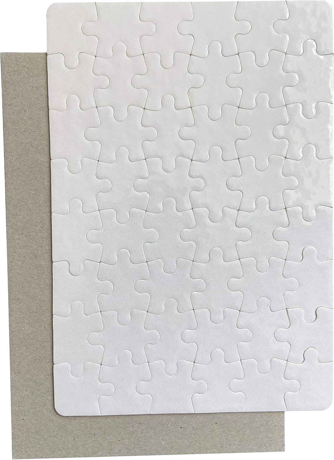 Amazon.com: A5 Blank Puzzle 48pcs Sublimation Blank Jigsaw Puzzle 10 ...