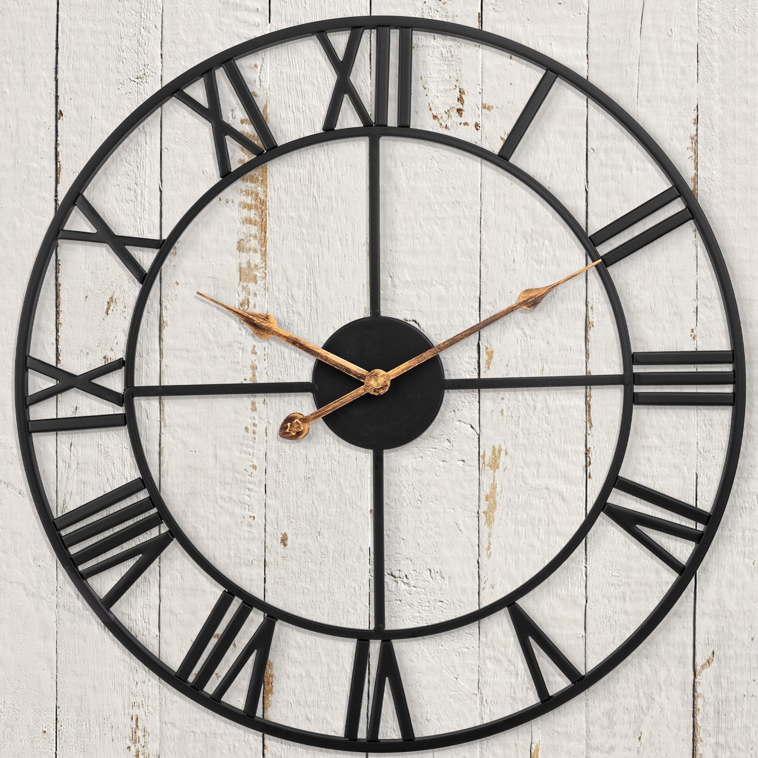 BEW Extra Large Outdoor Clock, Oversized Outdoor Clocks for Patio/Pool ...