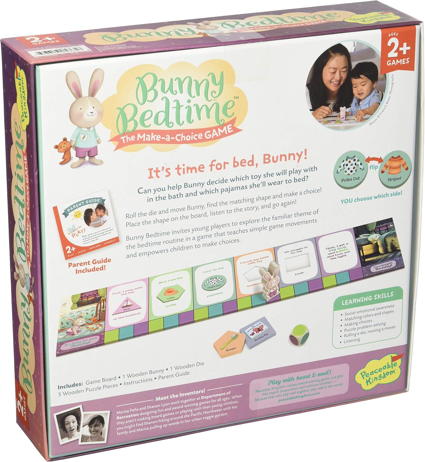 Peaceable Kingdom Bedtime Bunny Board Game – BigaMart