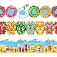 Amazon.com: 72 Feet Summer Bulletin Board Borders Ocean Weaves Swimming ...