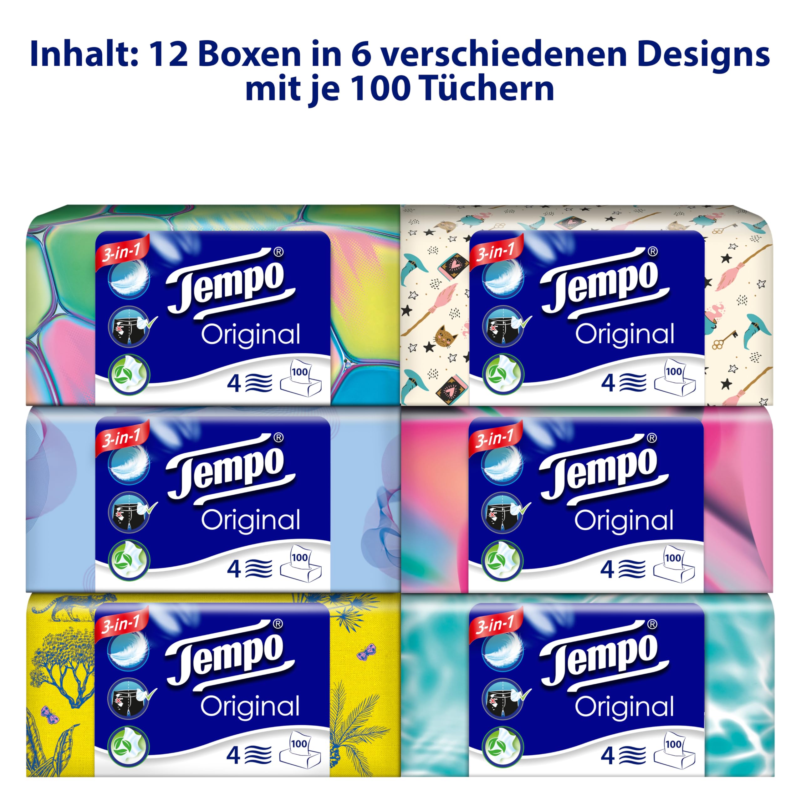 Mua Tempo Facial Tissues, 12 Tissue Boxes, 100 Tissues per Box (1200 ...