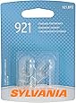 Amazon.com: SYLVANIA 921 Basic Miniature Bulb, (Contains 2 Bulbs) (921 ...