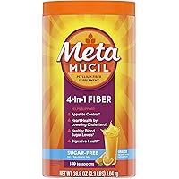 Amazon.com: Metamucil, Daily Psyllium Husk Powder Supplement, Sugar ...