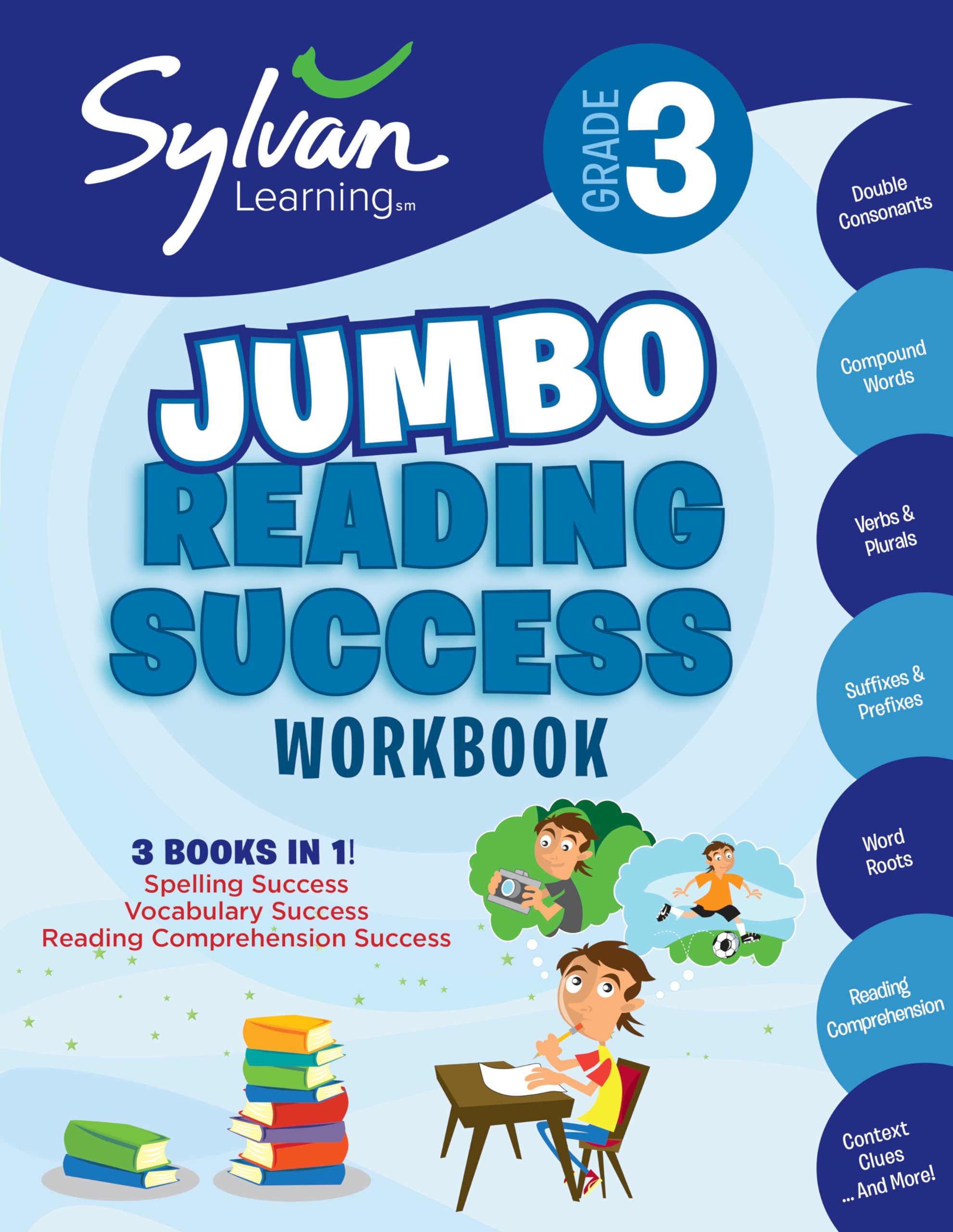 Mua 3rd Grade Jumbo Reading Success Workbook: 3 Books in 1--Spelling ...