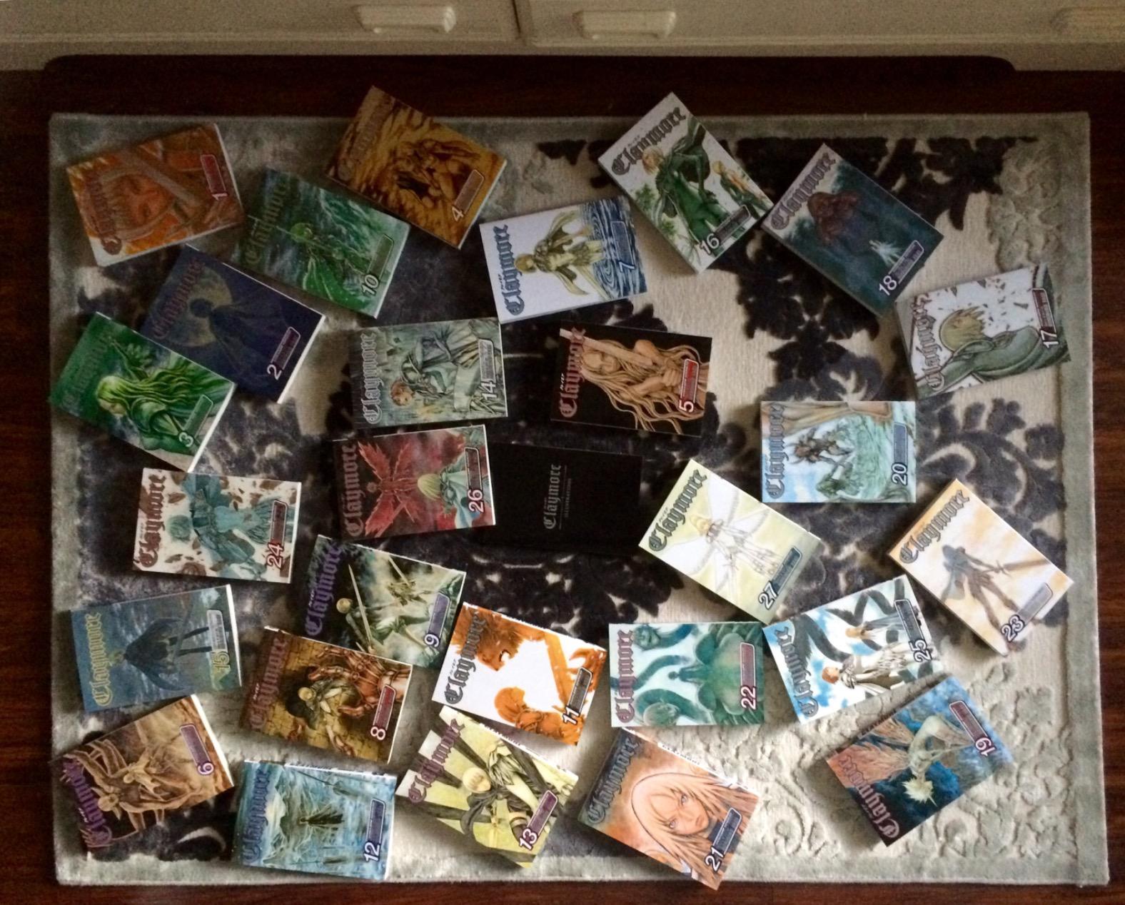 $30/mo - Finance Claymore Complete Box Set: Volumes 1-27 with Premium ...