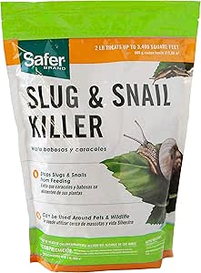 Amazon.com : Safer Brand SB125 Slug & Snail Killer - 2 lb : Garden ...